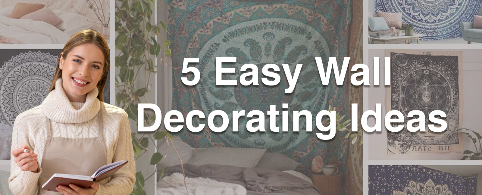 5 Easy Wall Decorating Ideas – My Wall Clock