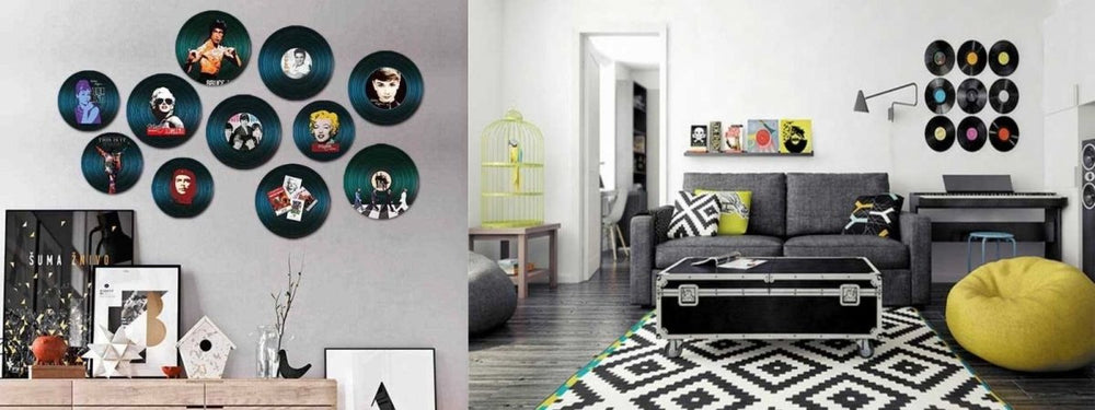 Top 20 - Recycled Vinyl Disc Decoration Idea - My Wall Clock