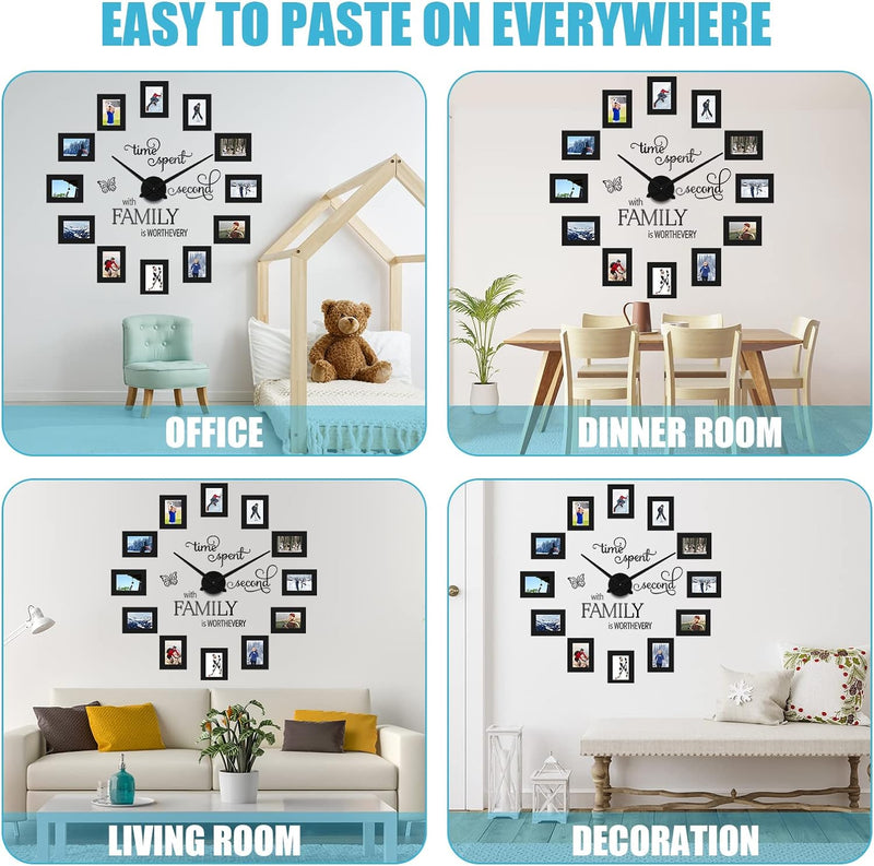 Wall Clock Photo Frames Circular Clock | My Wall Clock