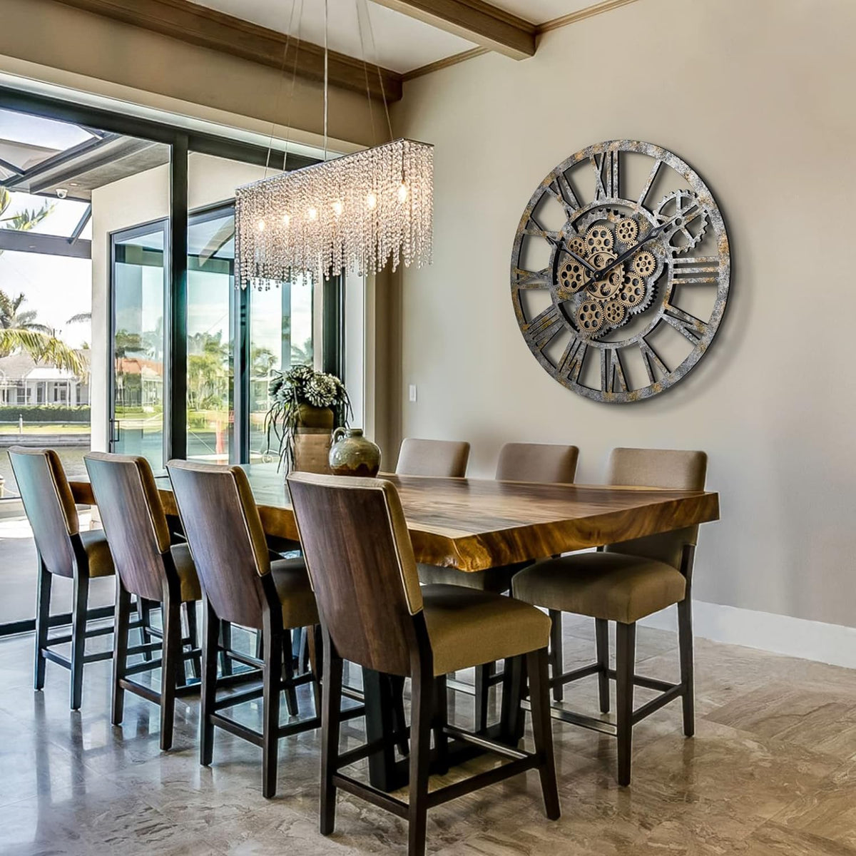 Large Steampunk Wall Clock | My Wall Clock