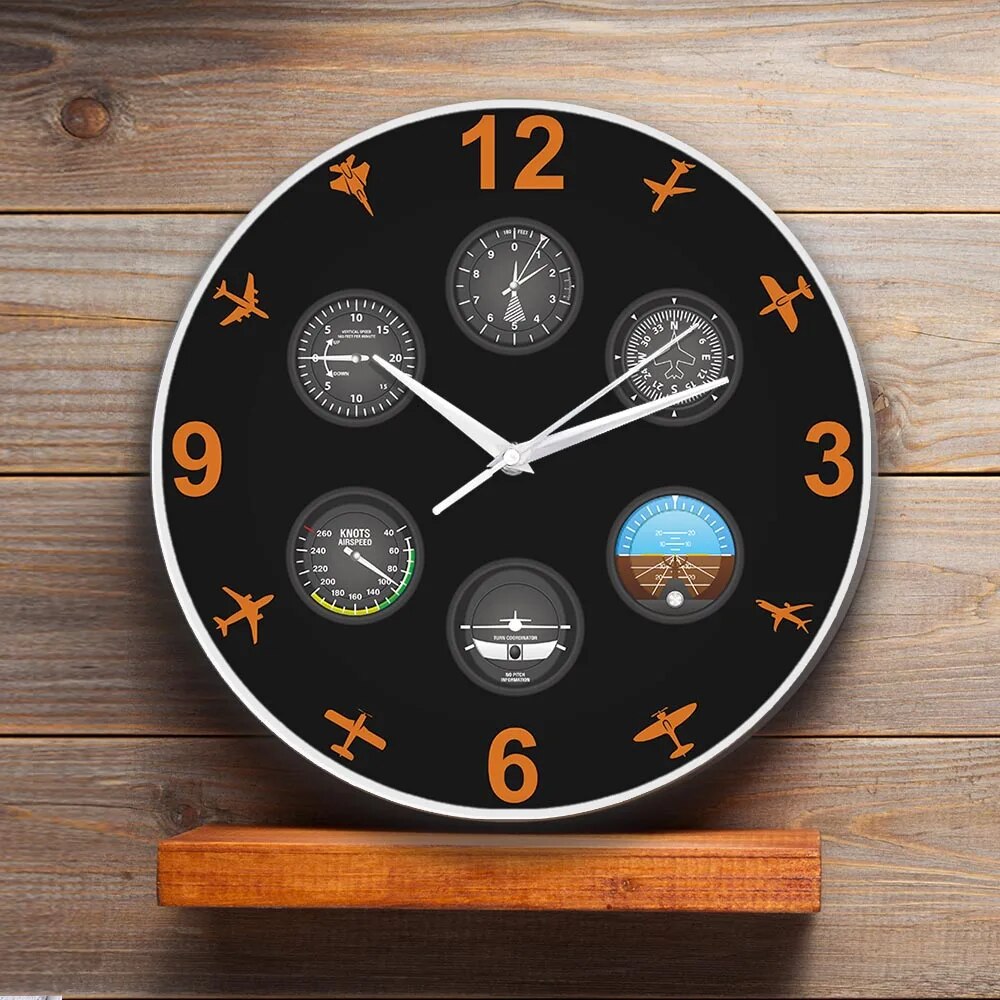 Aviator Wall Clock | My Wall Clock
