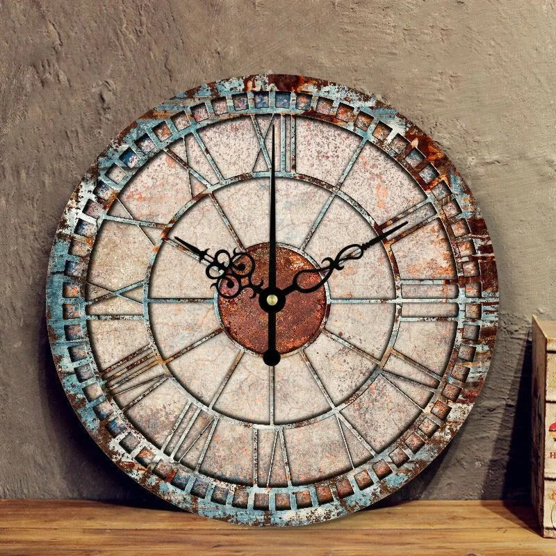 Rust Effect Wall Clock | My Wall Clock