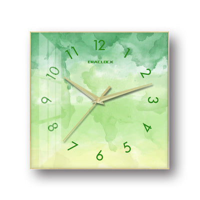 Small Square Wall Clock - Intense Colors | My Wall Clock