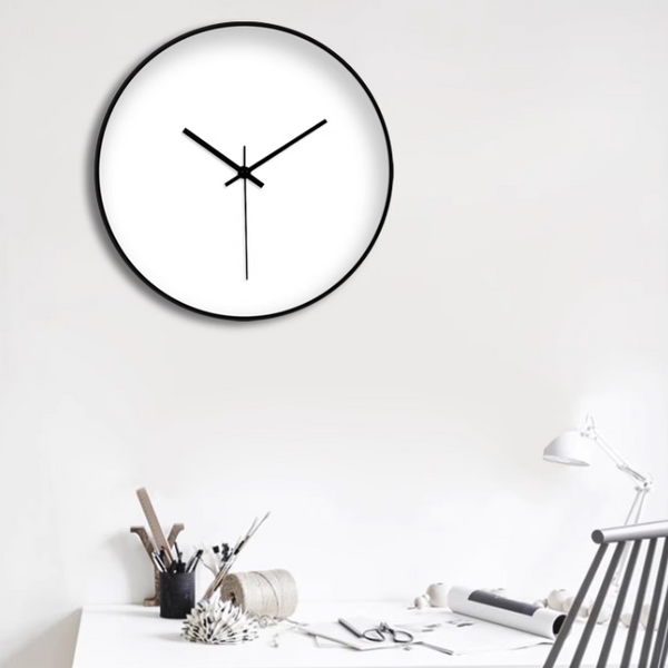 White Modern Wall Clock | My Wall Clock
