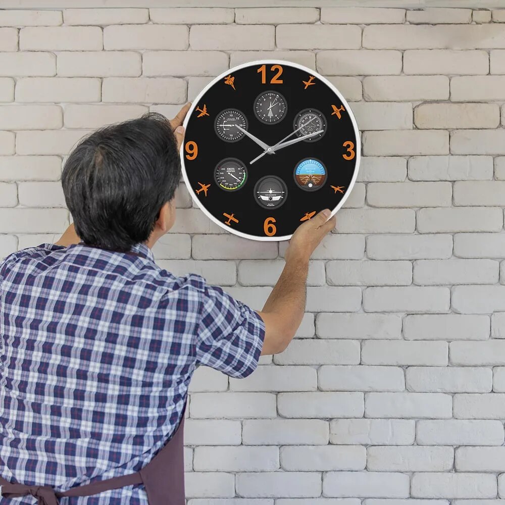 Aviator Wall Clock | My Wall Clock