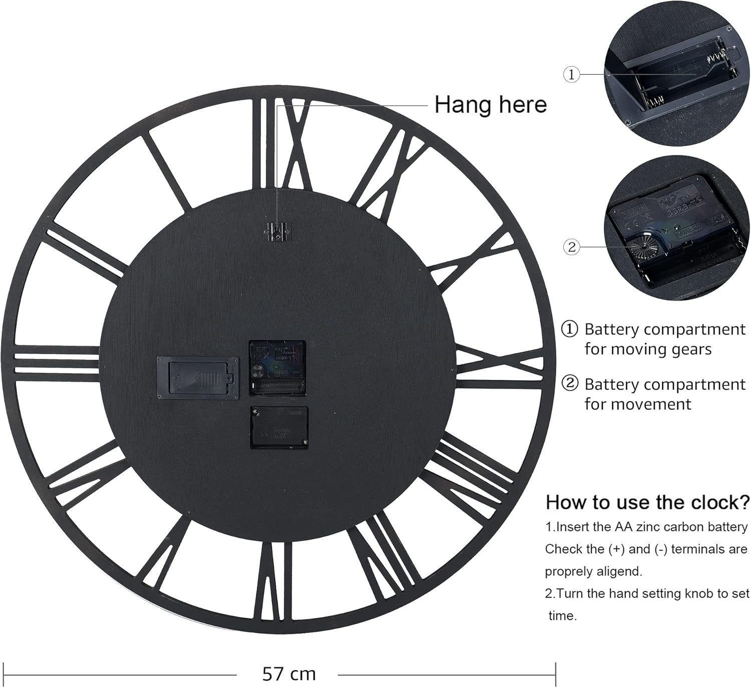 Giant Steampunk Wall Clock | My Wall Clock