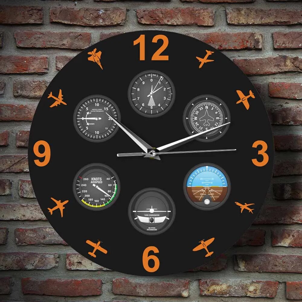 Aviator Wall Clock | My Wall Clock