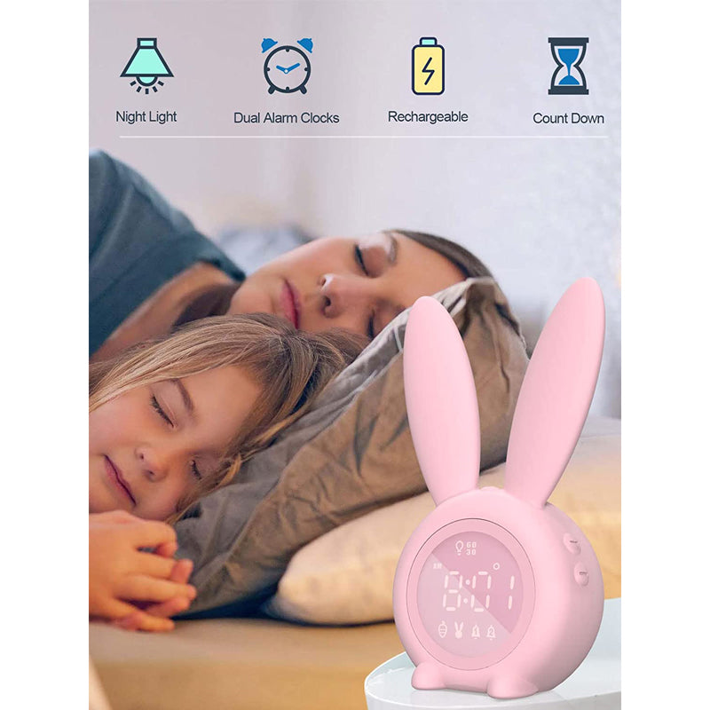 Bunny Rabbit Alarm Clock | My-Wall-Clock - My Wall Clock