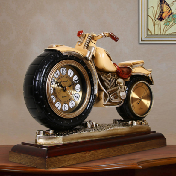 Miniature Motorcycle Clock | My-Wall-Clock - My Wall Clock