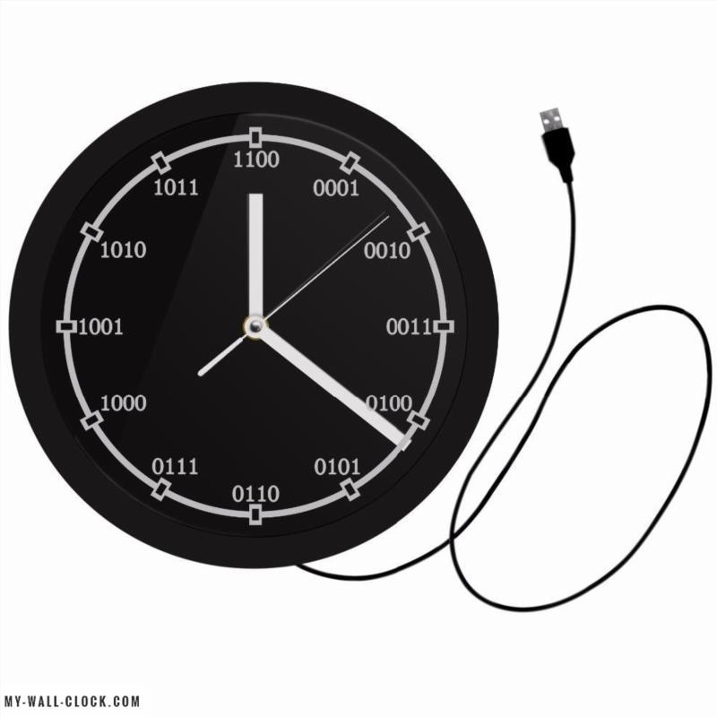 LED Binary Wall Clock | My Wall Clock
