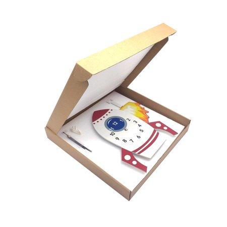 Children's Wall Clock with Pendulum Rocket | My Wall Clock