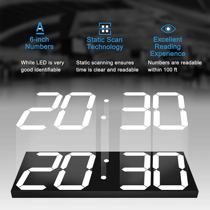 Digital Giant Wall Clock | My Wall Clock