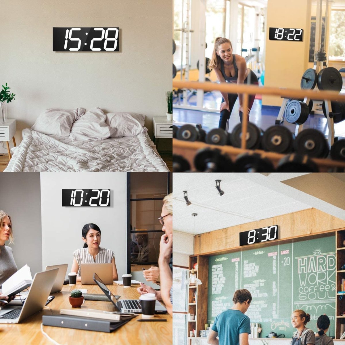 Digital Giant Wall Clock | My Wall Clock
