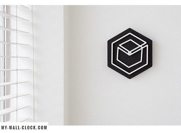 Black and White Modern Wall Clock | My Wall Clock