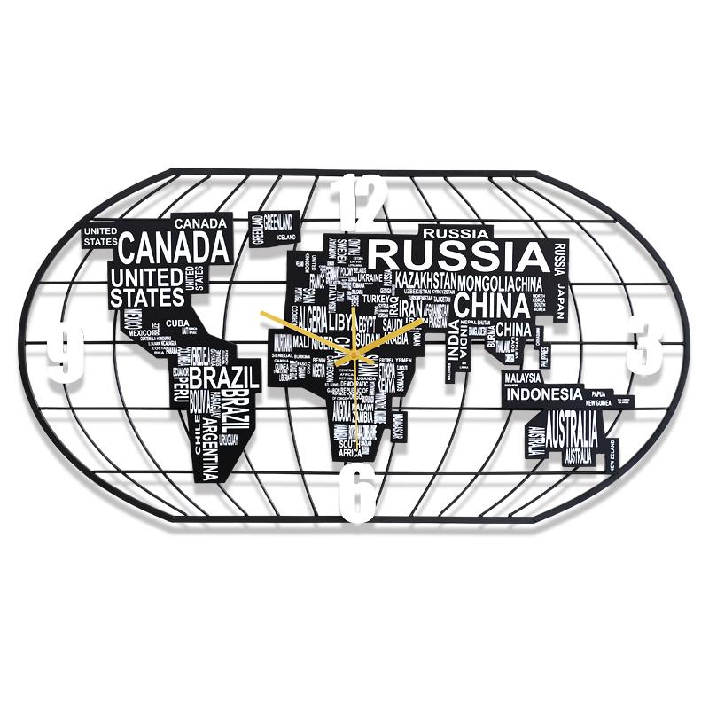 Wall Clock World Map - Unique Timepieces for Your Home | My Wall Clock