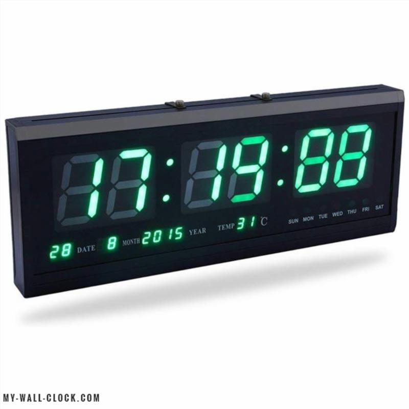 Digital Clock Thermometer | My Wall Clock