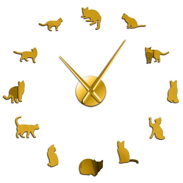 Giant Cat Wall Clock | My Wall Clock
