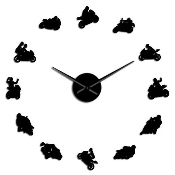 Giant Motorcycle Wall Clock | My Wall Clock
