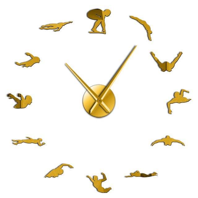Swimming Clock | My Wall Clock