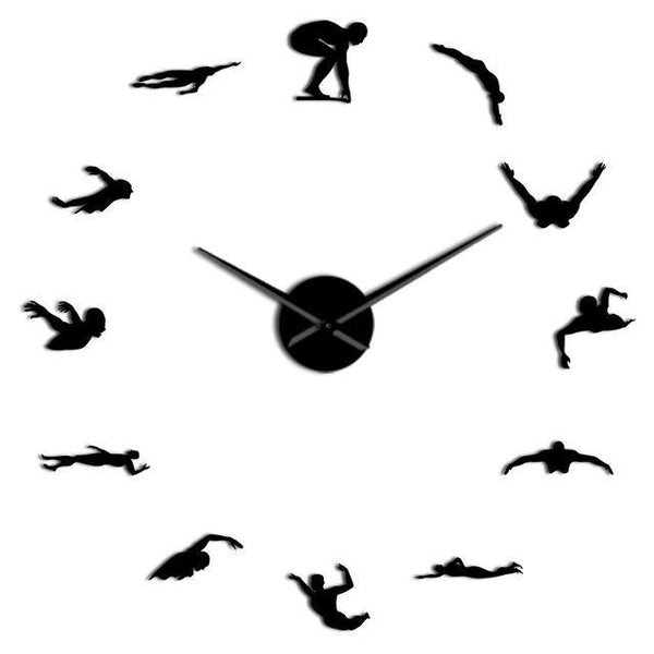 Swimming Clock | My Wall Clock