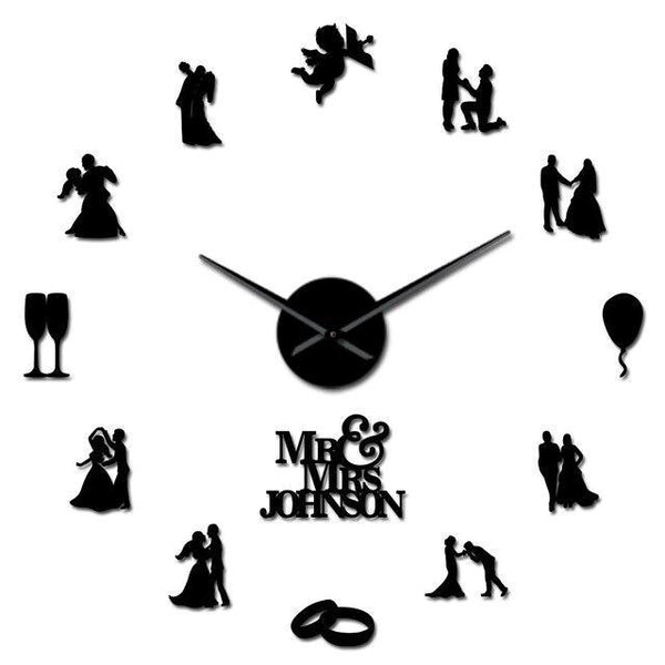 Wedding Wall Clock | My Wall Clock