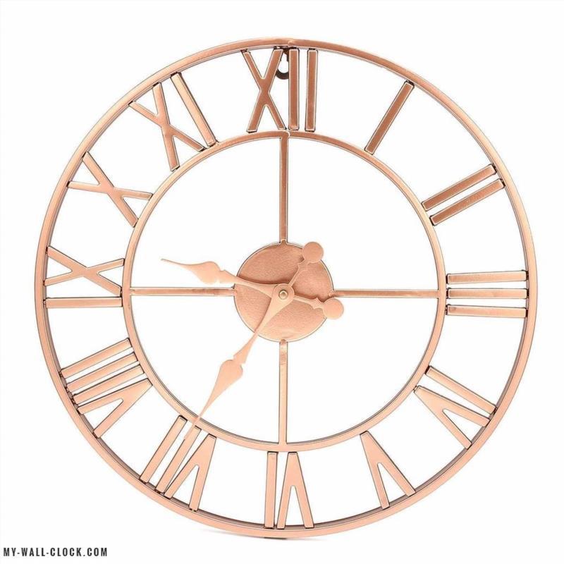 Pink Gold Wall Clock | My Wall Clock