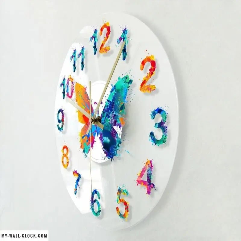 Butterfly Clock | My Wall Clock