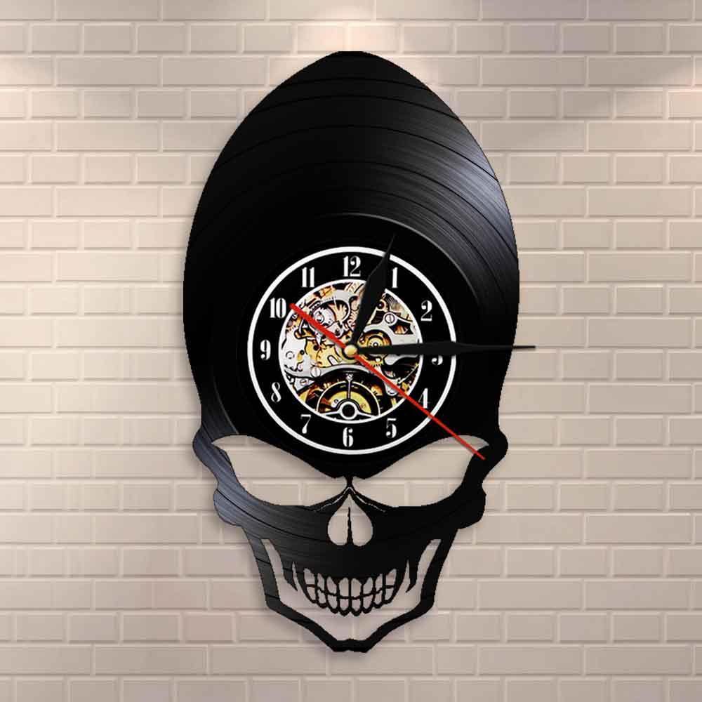 LED Clock Alien Skull | My Wall Clock