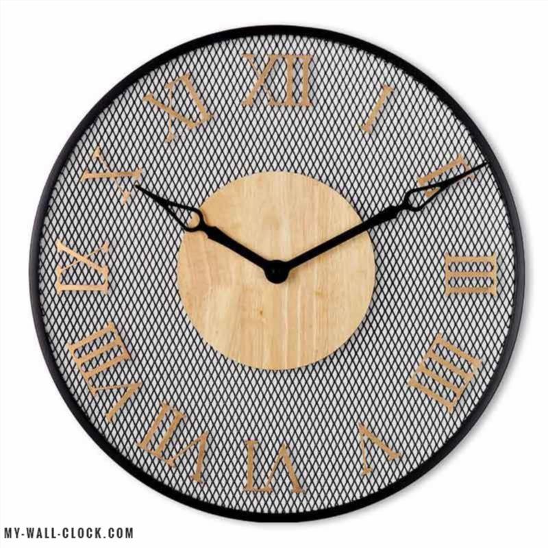 Metal Wall Clock Roman Numerals | My Wall Clock