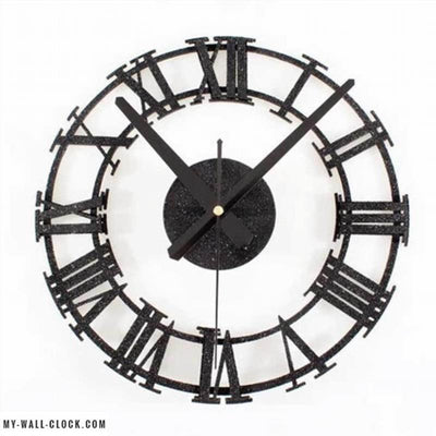 Industrial Style Metal Wall Clock | My Wall Clock