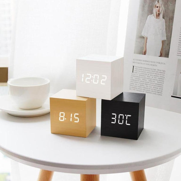 Mini Cube Alarm Clock | My Wall Clock
