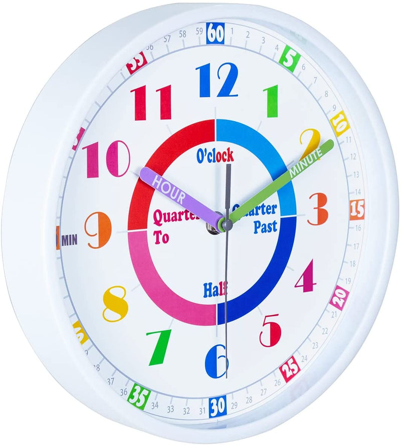 Clock to Learn Time in English | My Wall Clock