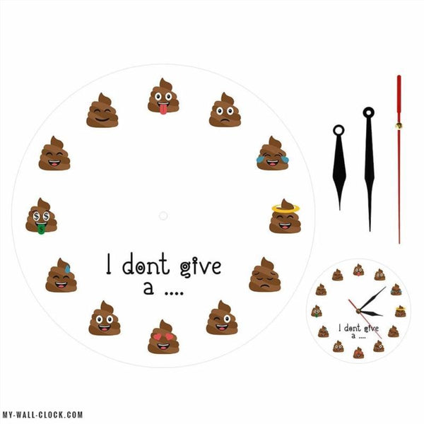 Emoji Poo Clock | My Wall Clock