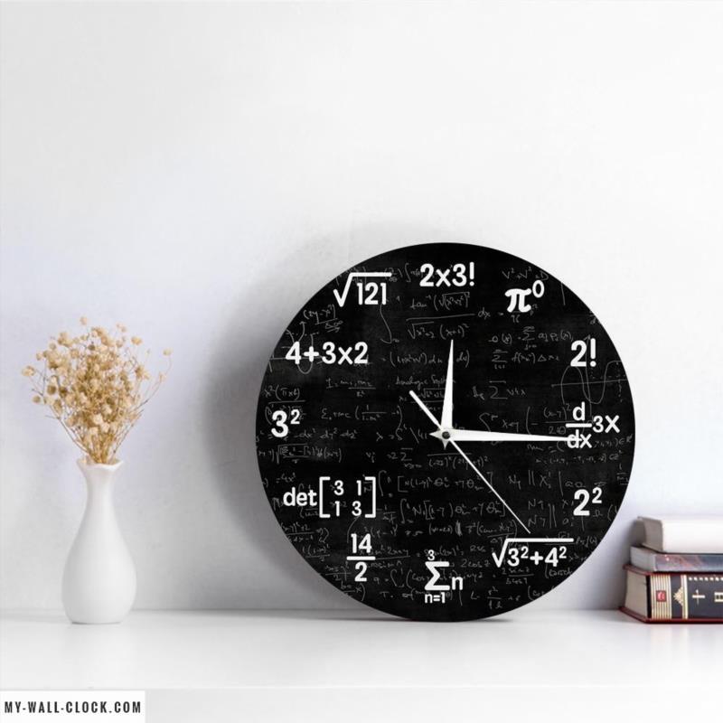 Mathematical Wall Clock | My Wall Clock