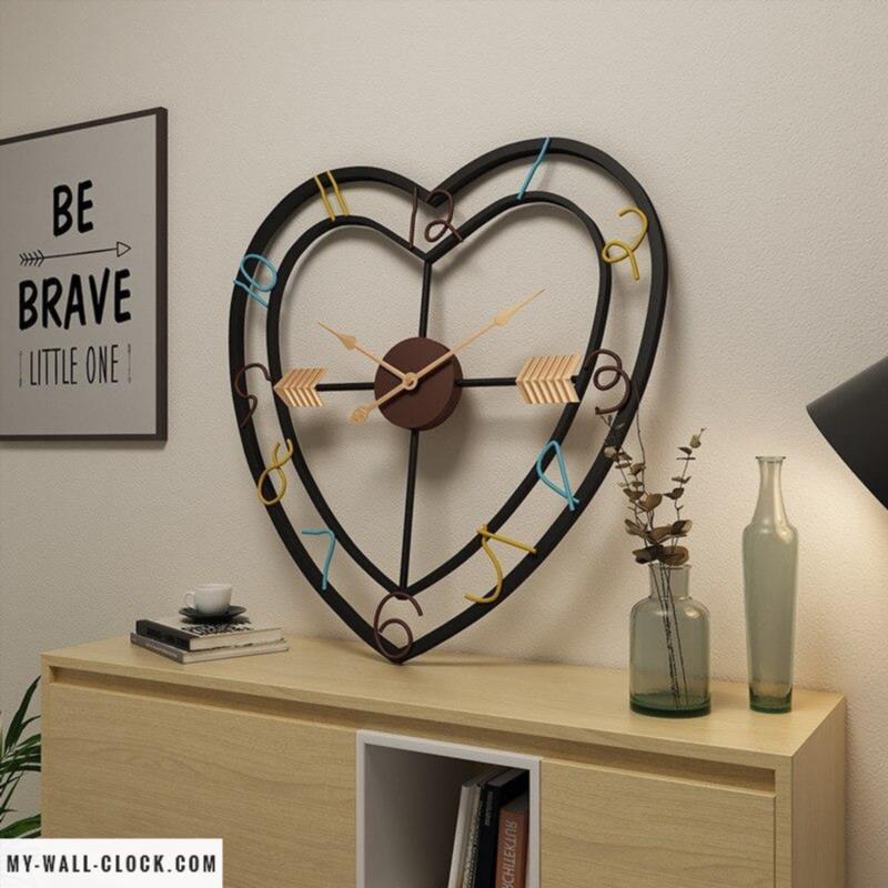 Heart Shaped Wall Clock | My Wall Clock
