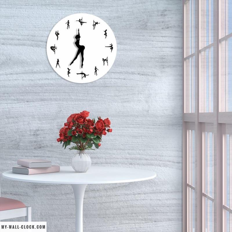 Pole dance clock | My Wall Clock