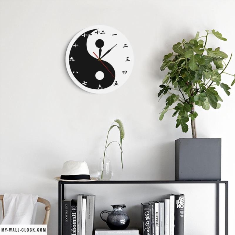 Yin and Yang Clock | My Wall Clock