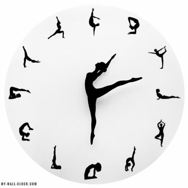 Original Yoga Wall Clock | My Wall Clock