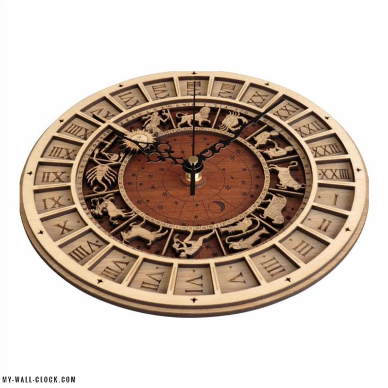 Zodiac Sign Clock | My Wall Clock