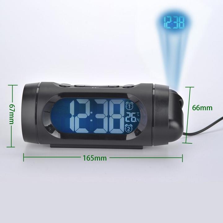 Projection Alarm Clock with usb Charger | My Wall Clock