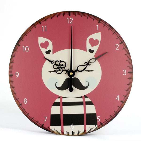 Rabbit Retro Decorative Wall Clock | My Wall Clock