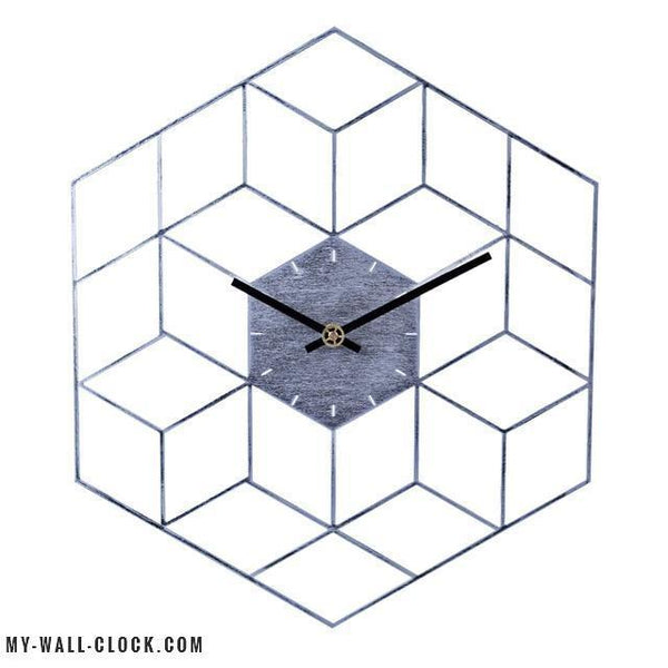 Scandinavian Wall Clock Cubes | My Wall Clock