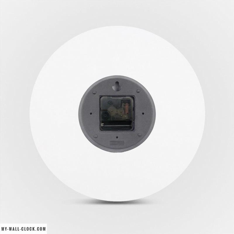 White Wood Scandinave Wall Clock | My Wall Clock