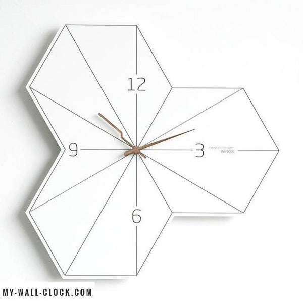 Hexagonal Wall Clock | My Wall Clock