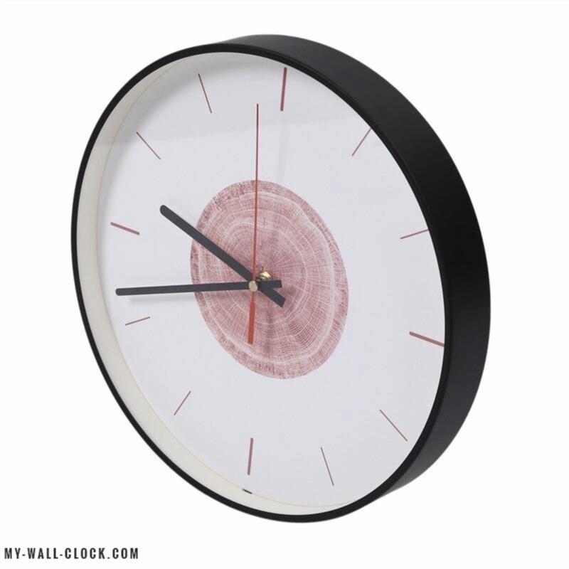 Pink Spot Scandinavian Wall Clock | My Wall Clock