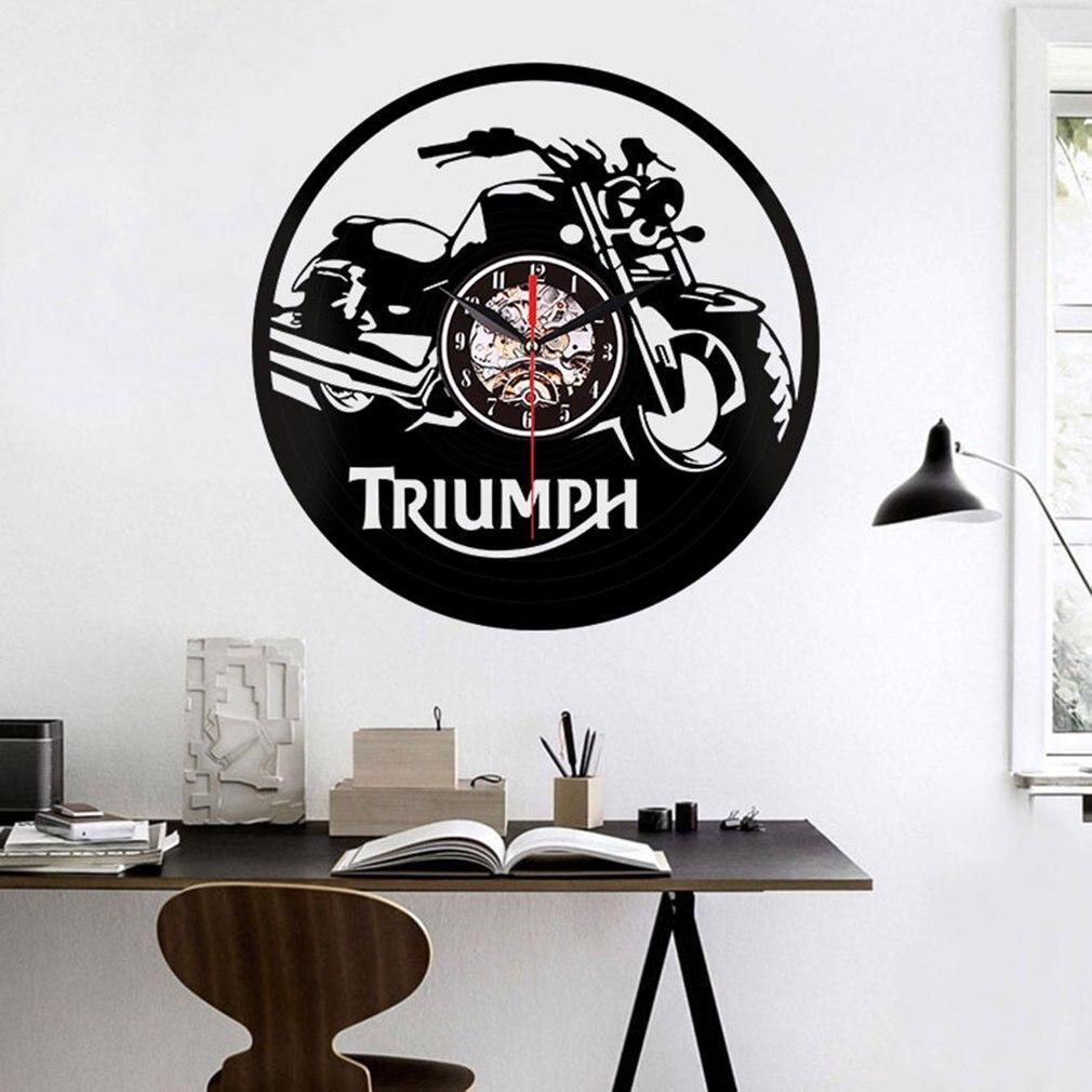 Triumph Motorcycle Vinyl Clock| My Wall Clock