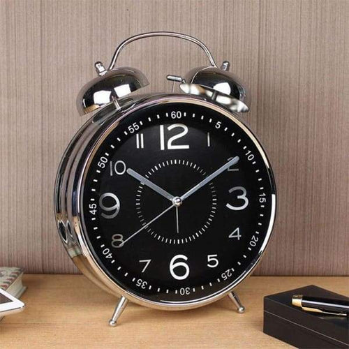 alarm clock black
