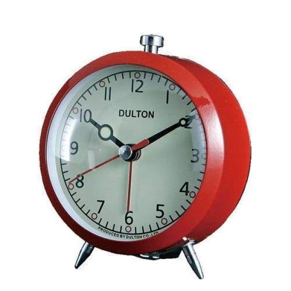 Vintage Red Alarm Clock | My Wall Clock