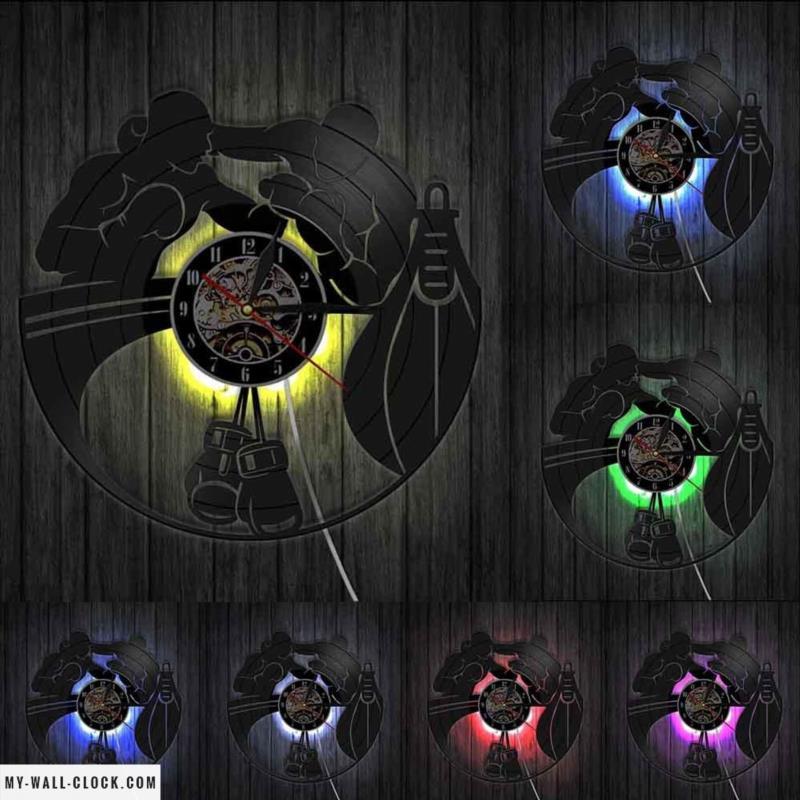 Boxers Vinyl Wall Clock | My Wall Clock